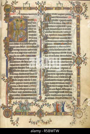 DAVID PLAYING HIS HARP FOR KING SAUL OLD TESTAMENT BIBLE STORY PAINTING ...