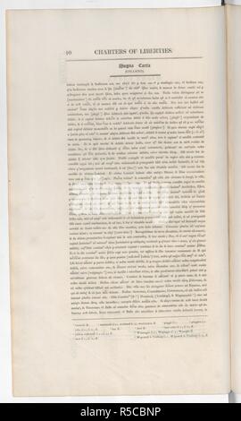 Magna Carta (1225 version Stock Photo - Alamy