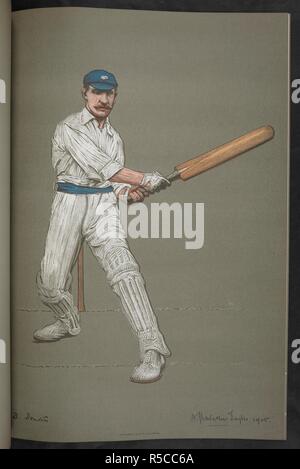 David Denton - cricketer for Yorkshire Stock Photo - Alamy