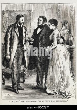 This illustration from 'Hard Times' by Charles Dickens, drawn by Harry ...