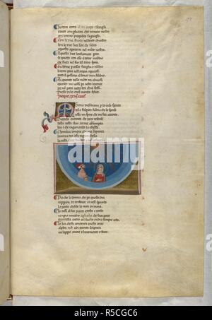 Paradiso : Dante and Beatrice look up at Peter and three other saints ...