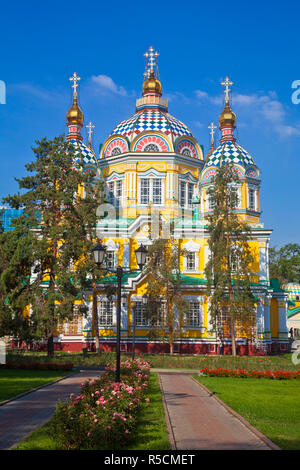 Kazakhstan, Almaty, Panfilov Park, Zenkov Cathedral previously known as ...