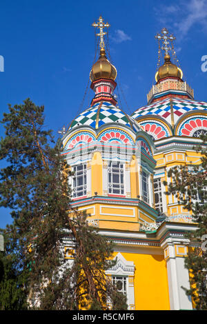 Ascension Cathedral, also known as Zenkov Cathedral, Panfilov Park ...