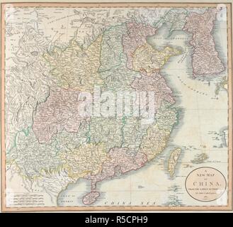 19th Century Map of Asia. Dated 1890 Stock Photo - Alamy