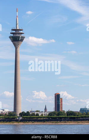 Dusseldorf Germany Rhein Tower Stock Photo - Alamy