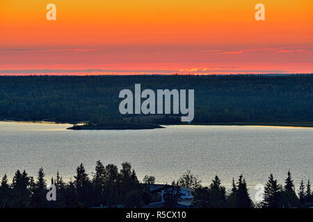 Great Slave lake yellowknife northwest territories canada Stock Photo ...