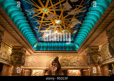 England,London,Kensington,Harrods,statue of Al-Fayed as an Egyptian ...