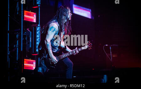 Disturbed live at Manchester Arena Stock Photo - Alamy