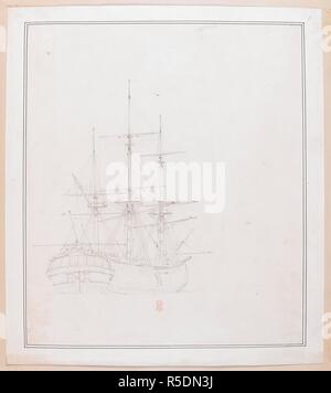 HMS Resolution, Captain Cook's ship for his second and thrid voyage ...
