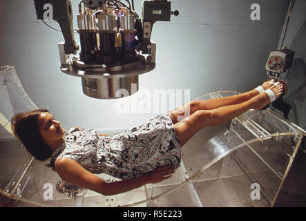 Whole body counter is used to measure natural levels of radiation, June ...