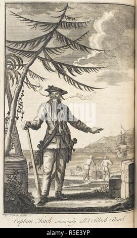 Edward Teach (1680 - November 22, 1718), better known as Blackbeard ...