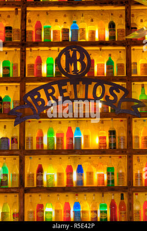 Brettos Bar & Distillery, Plaka District, Athens, Greece Stock Photo ...