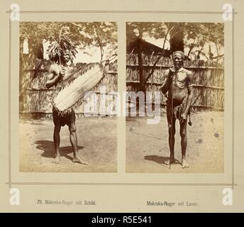 Portrait of a Zande man by Richard Buchta, showcasing traditional ...