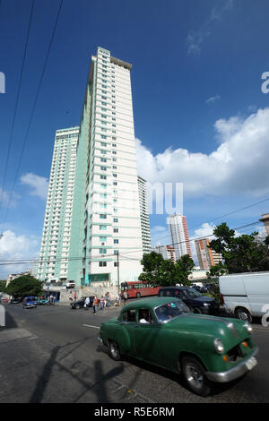 Havana Cuba Edificio Focsa in Vedado an example of 1950 s modernist ...