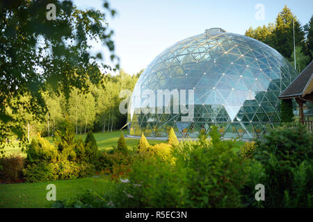 The healing Pyramid of Merkine. Merkine, Lithuania, 7 August 2022 Stock ...