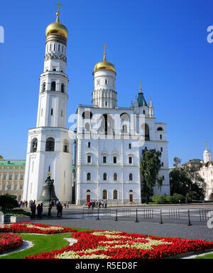 Ivan the Great Bell Tower (1600), Moscow Kremlin, Moscow, Russia Stock ...