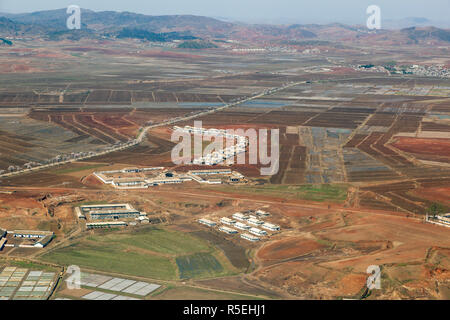 Aerial view of Pyongyang Stock Photo - Alamy