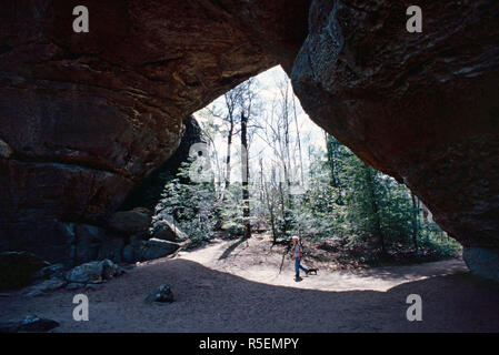 Twin Arches,Big South Forks National Recreation Area,Tennessee Stock ...