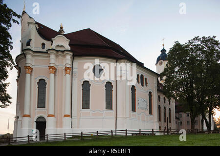 Germany, Bavaria, Romantic Road, Wieskirche Stock Photo - Alamy