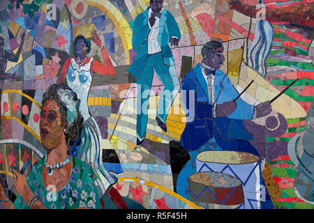 Mural, Harlem, Manhattan, New York City, USA Stock Photo - Alamy