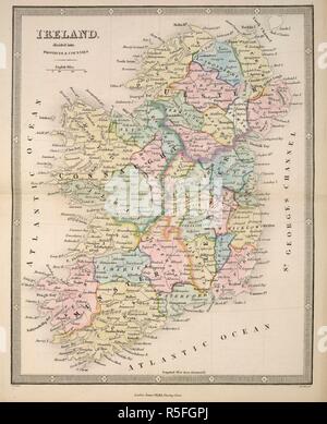 Ireland, divided into provinces and counties : from the best ...