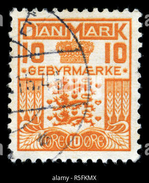 10 Ore, postage stamp, Denmark, 1933 Stock Photo - Alamy