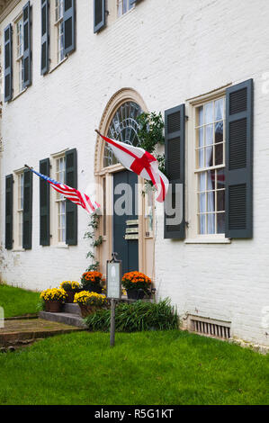 USA, Alabama, Huntsville, Howard Weeden House, former home of poet and ...
