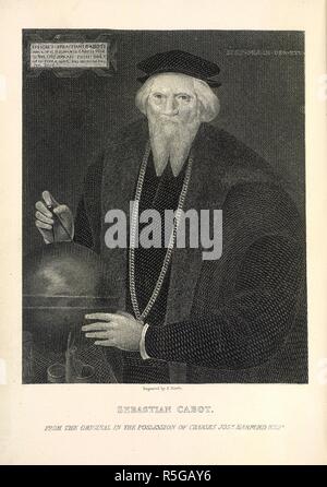 Sebastian Cabot portrait, 1474 – 1557, was a Venetian explorer and ...