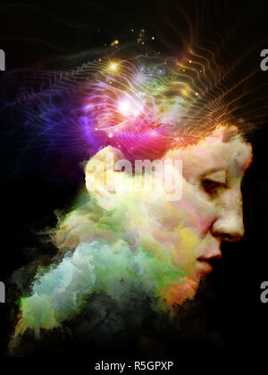 Sparks of Thinking Stock Photo - Alamy