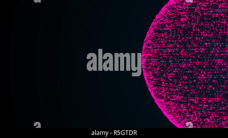 Bokeh Black Background Beautiful Glare Minimalism Red Yellow Circle ...