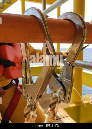 Working at height equipment. Fall arrestor device for Construction site ...