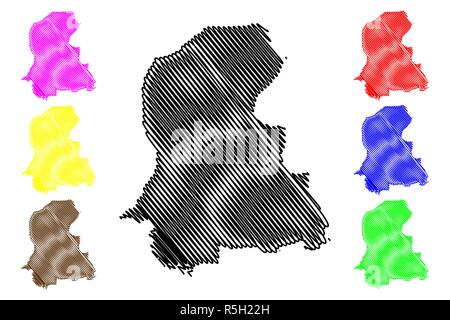 Sindh (Islamic Republic of Pakistan, Province and Districts of Pakistan ...
