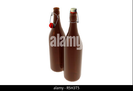 beer bottles with snap closure free Stock Photo - Alamy