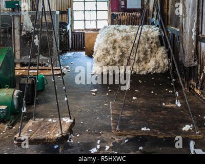 Bale of wool Stock Photo - Alamy