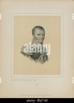 Portrait of Prince Mikhail Semyonovich Vorontsov (1782-1856) Russian ...