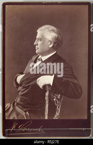 Portrait of the opera singer Ivan Alexandrovich Melnikov (1832-1906 ...