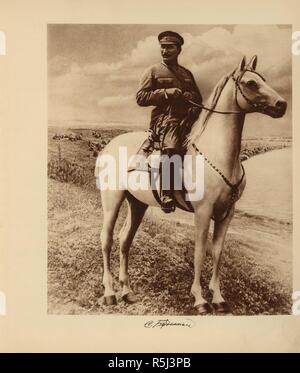 Semyon Mikhailovich Budyonny (1883 - 1973) Russian cavalryman, military ...