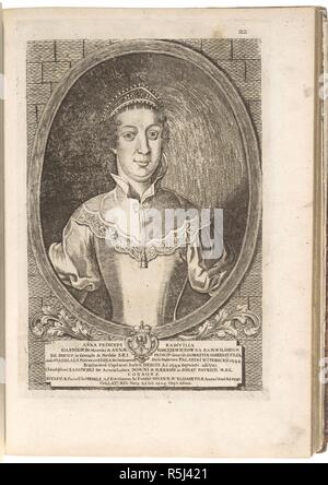 Anna Radziwill (Boner). From: Icones Familiae Ducalis Radivilianae ...