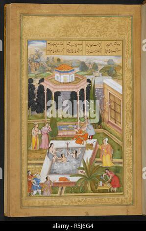 In this 1595 manuscript from 'The Garden of Purity,' Yazdagird III is ...