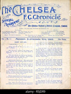 Chelsea Team 1905 Stock Photo - Alamy