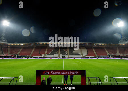 ALKMAAR, Netherlands, 01-12-2018, football, Dutch eredivisie, season ...