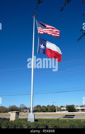 American flag on blue background Stock Photo - Alamy