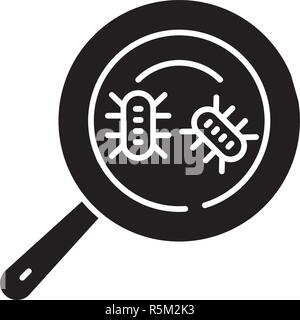 Microbiology vector concept. Growth of colony of bacteria in medical ...
