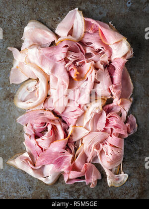 rustic shaved ham Stock Photo - Alamy