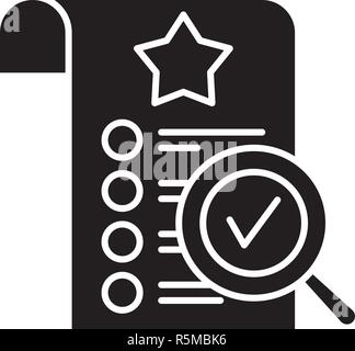 Quality Management Check Icon Concept Stock Photo: 128995789 - Alamy