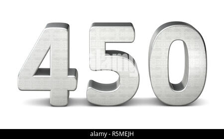 3D Number 450 four hundred fifty lively colours Stock Photo: 229267585 ...