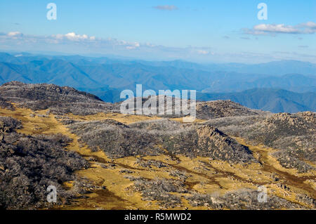 Mount Buffalo lookout - Bright Stock Photo - Alamy