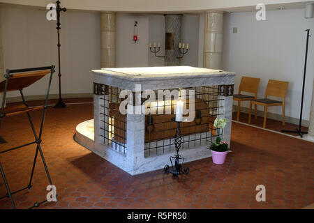 Sarcophagus of Blessed Ulrika Nisch, also known as Ulrika von Hegne in ...