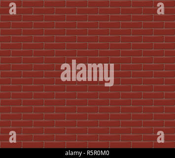 Brown brick wall background, cartoon brick wall for your design, 3d ...