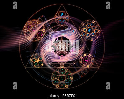 Unfolding of Symbolic Meaning Stock Photo - Alamy